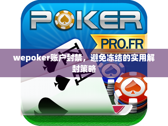 wepoker账户封禁，避免冻结的实用解封策略 - WPK官方认证平台